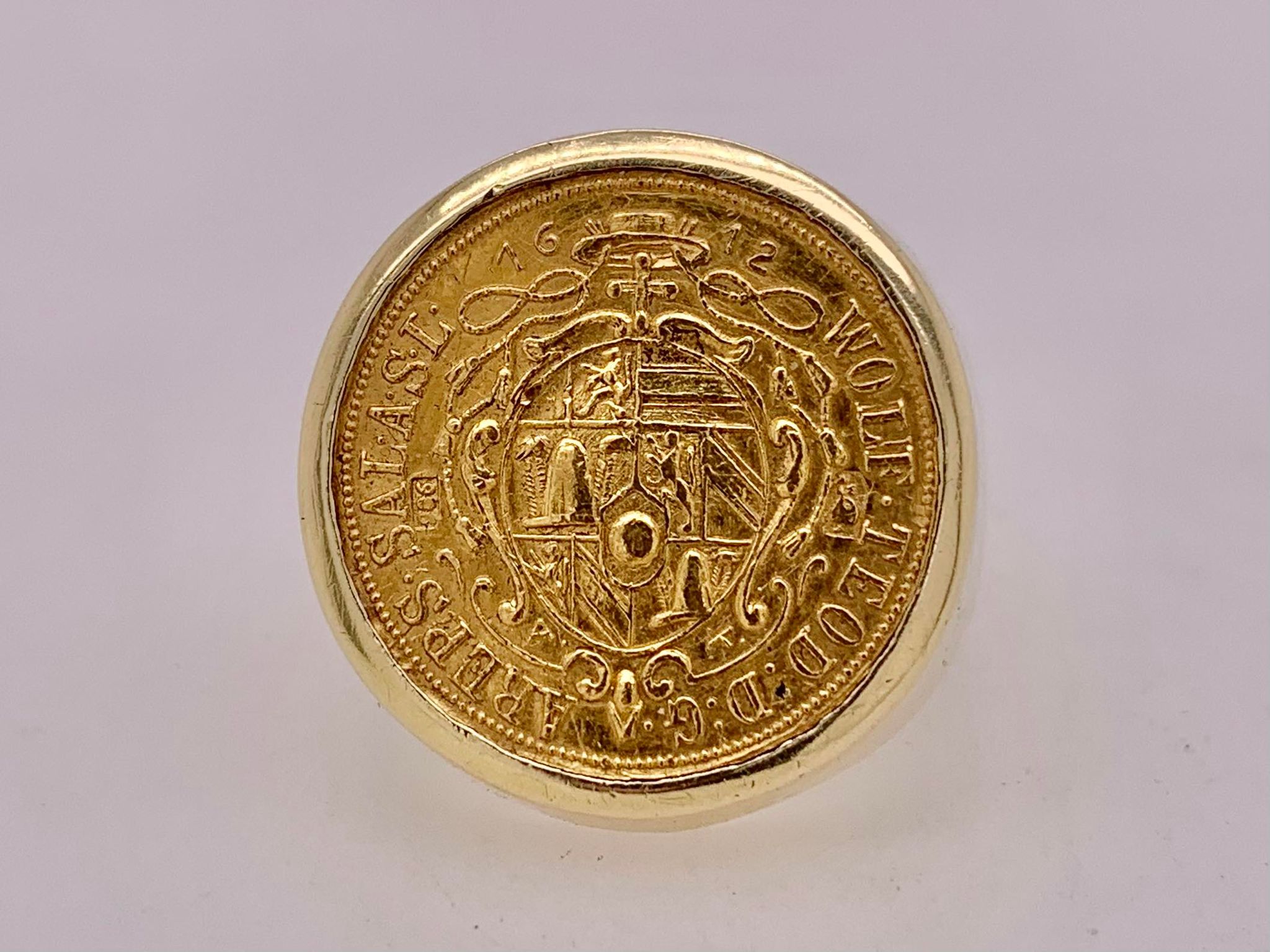 Vintage 1/4 Ducat Coin Ring – John Cauley Jeweler