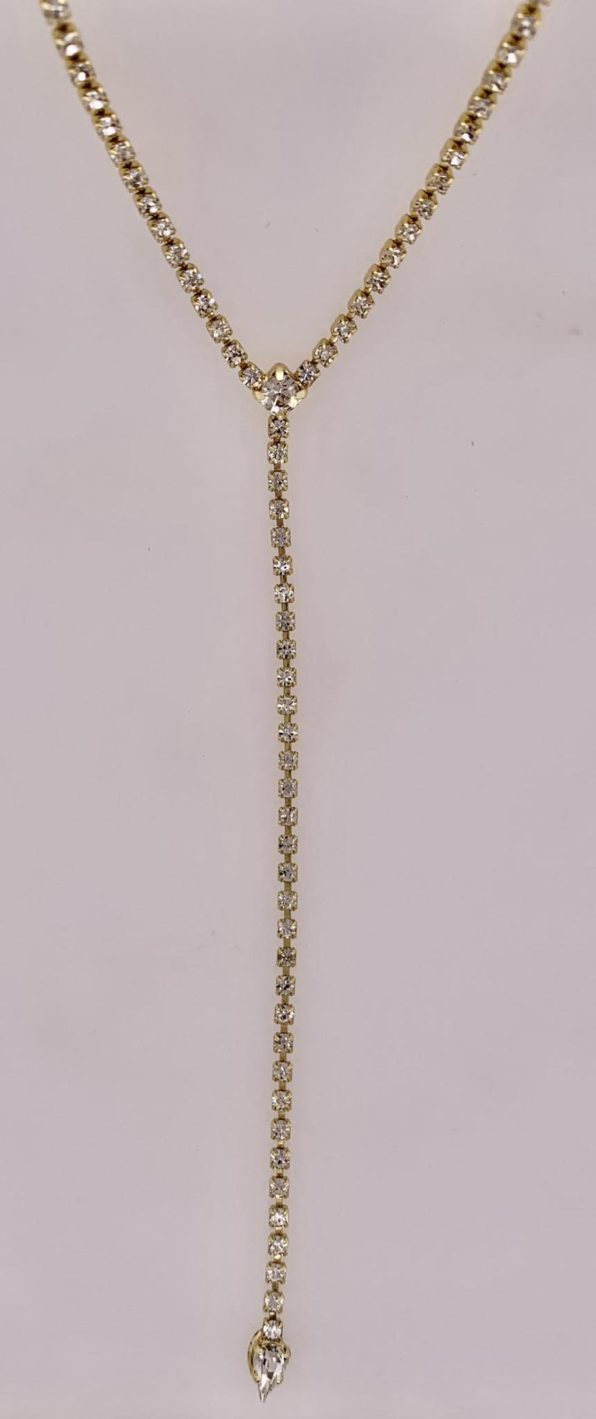 Mini Lena Lariat Long Necklace – John Cauley Jeweler