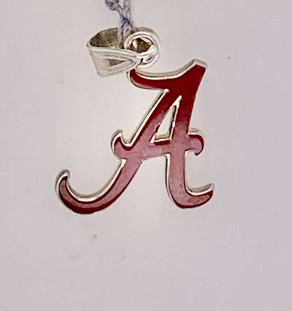 Estate Sterling Silver Alabama A Charm – John Cauley Jeweler