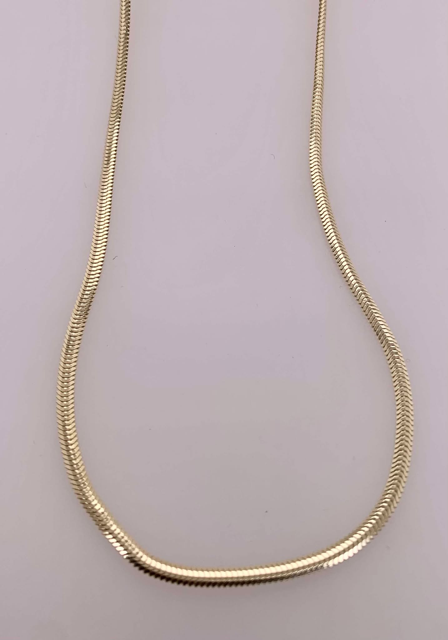 Oval Snake Chain – John Cauley Jeweler
