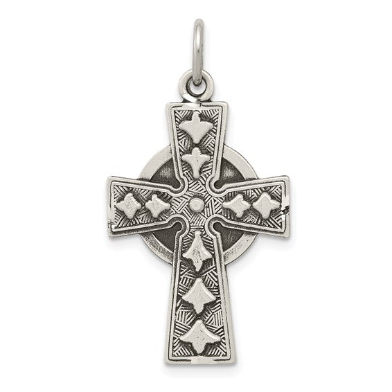 Sterling Silver Irish Cross Pendant – John Cauley Jeweler