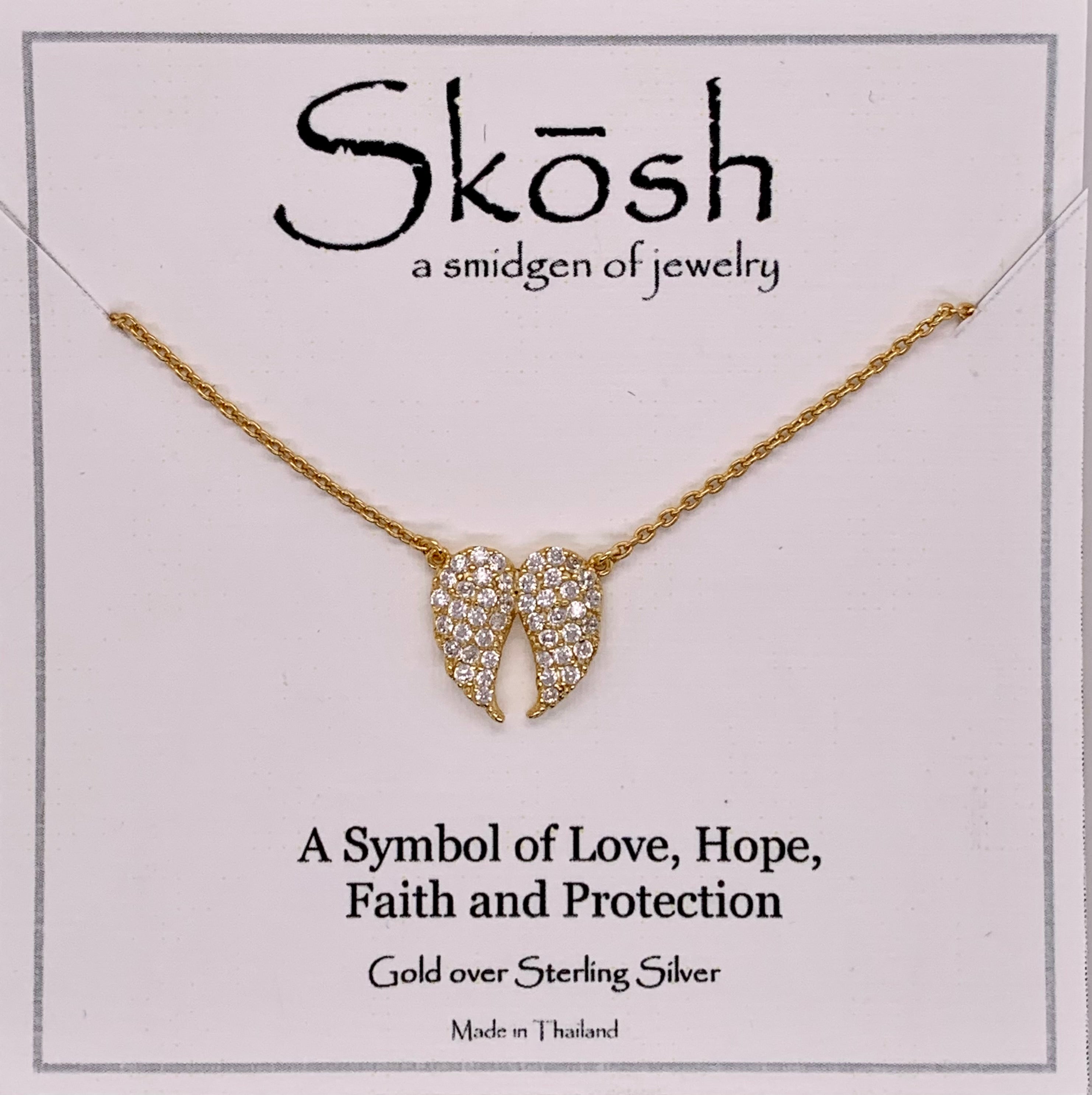 Skosh Pendant Angel Wings – John Cauley Jeweler
