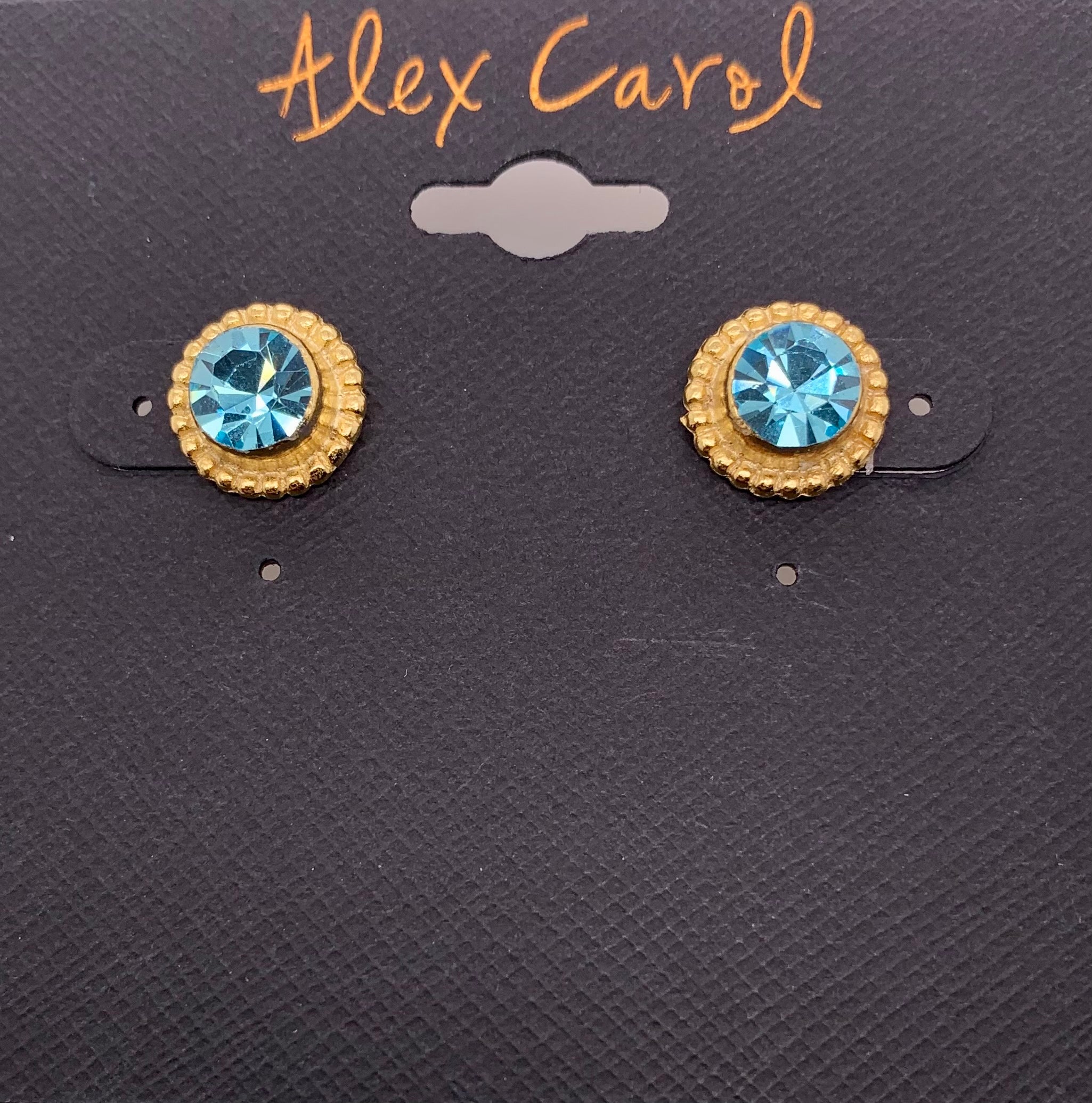 Alex Carol Crystal Stud Earrings – John Cauley Jeweler